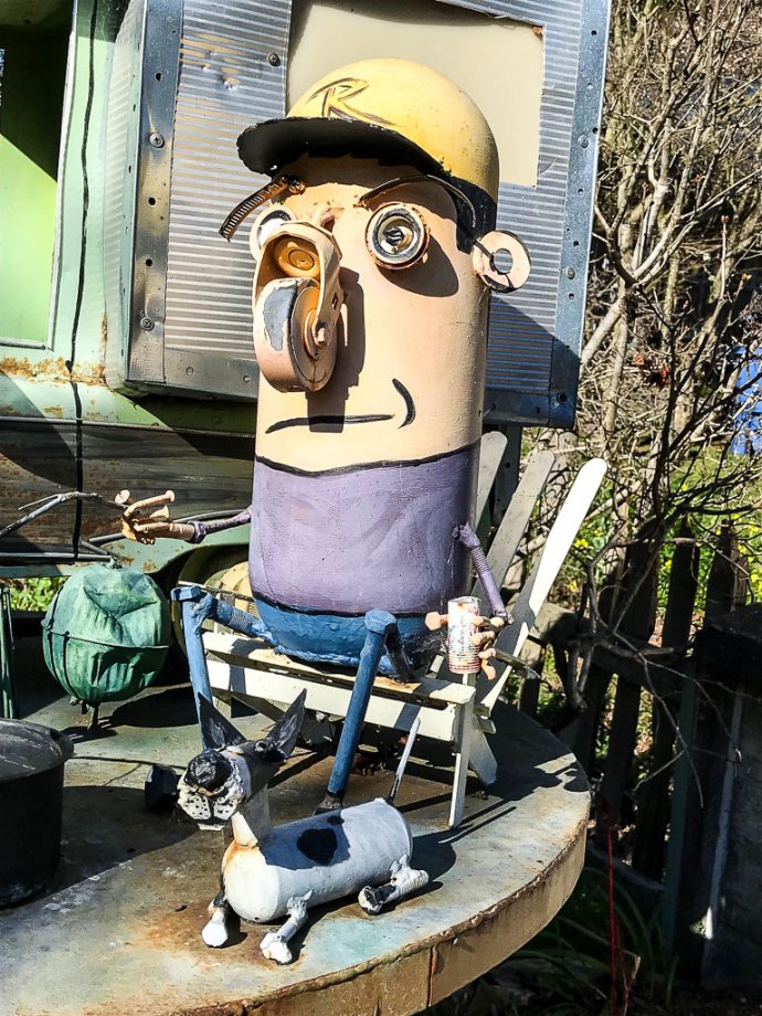 Recycled Art in Sebastopol