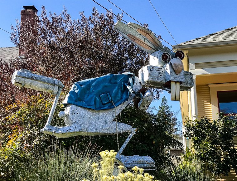 Recycled Art in Sebastopol
