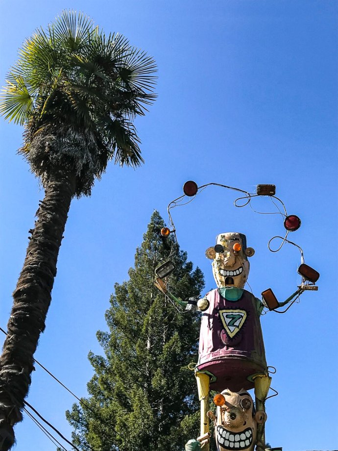 Recycled Art in Sebastopol